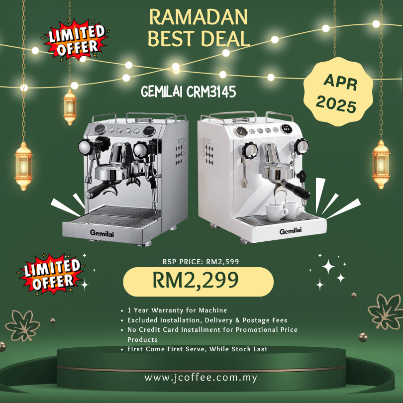 J Coffee | Distributor of Coffee Machine provider in Malaysia